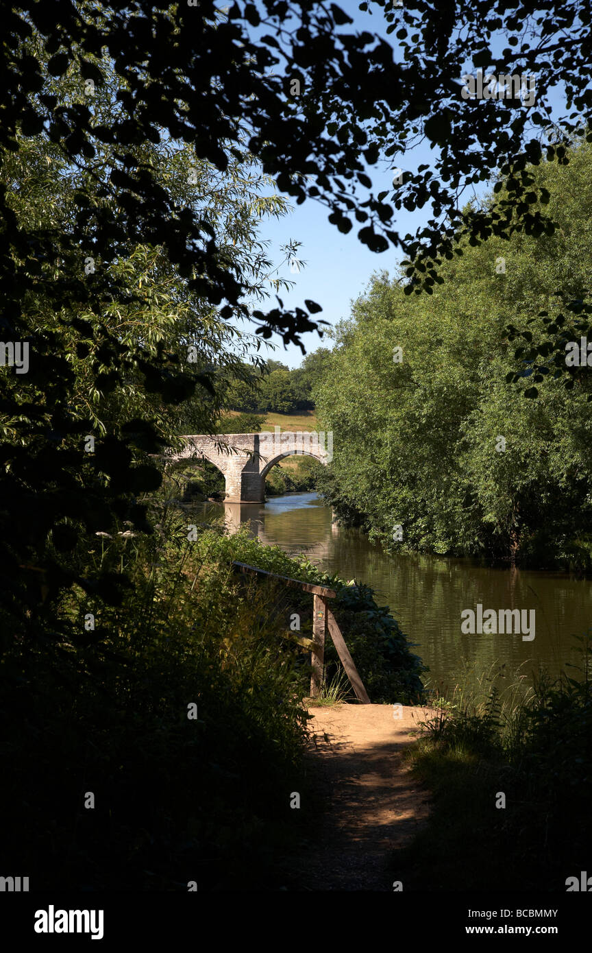 Teston bridge over the river Medway Stock Photo - Alamy