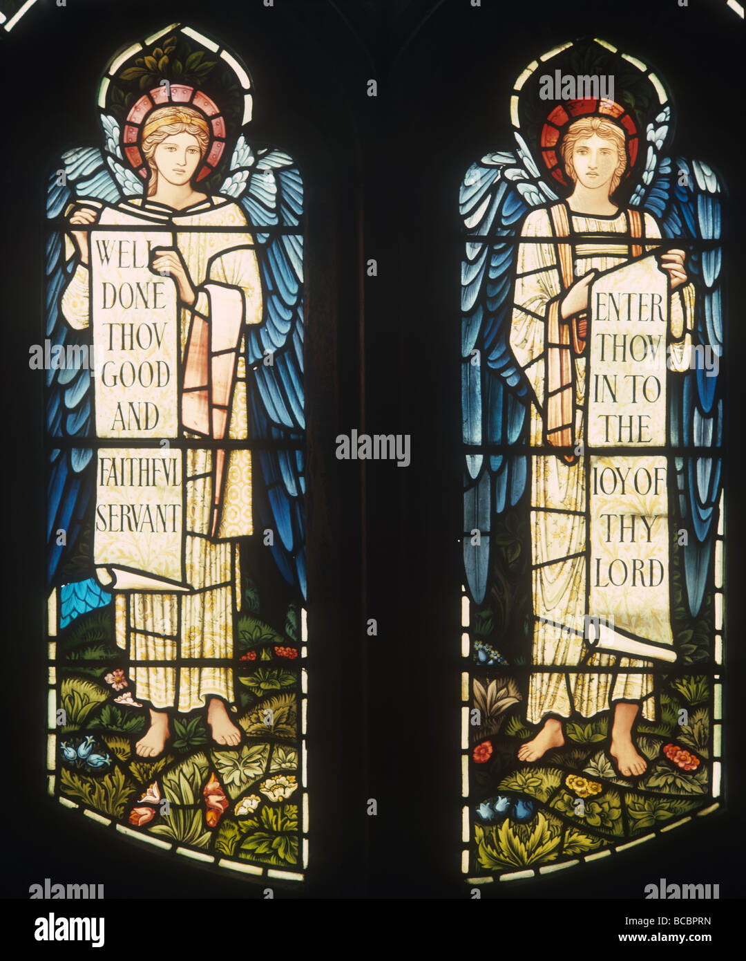 Burne jones angel hi-res stock photography and images - Alamy
