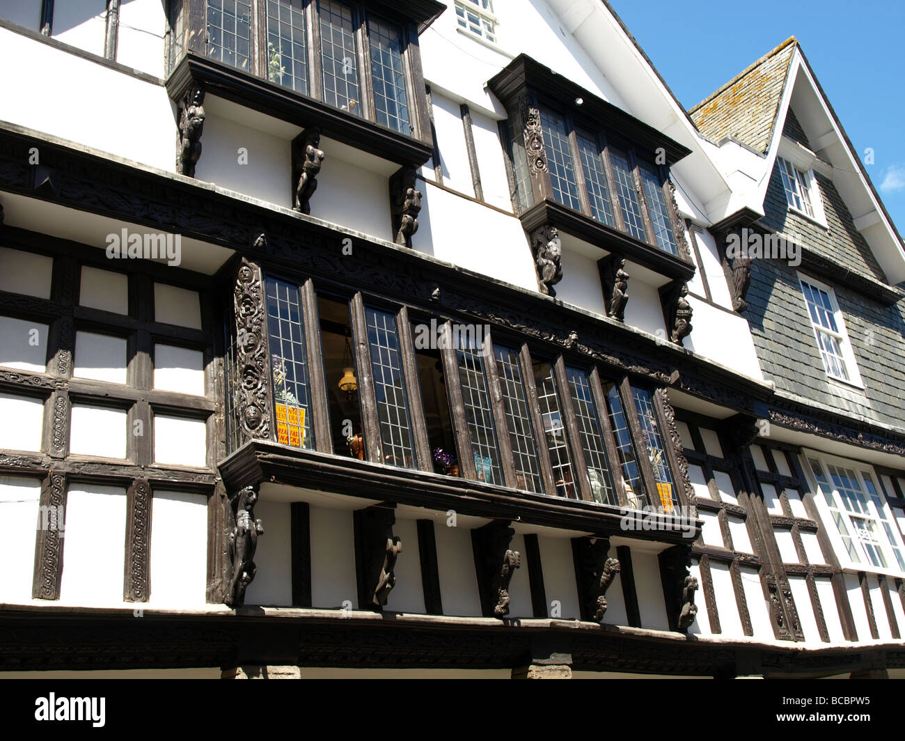 A historic old building at Dartmouth,Devon Stock Photo - Alamy