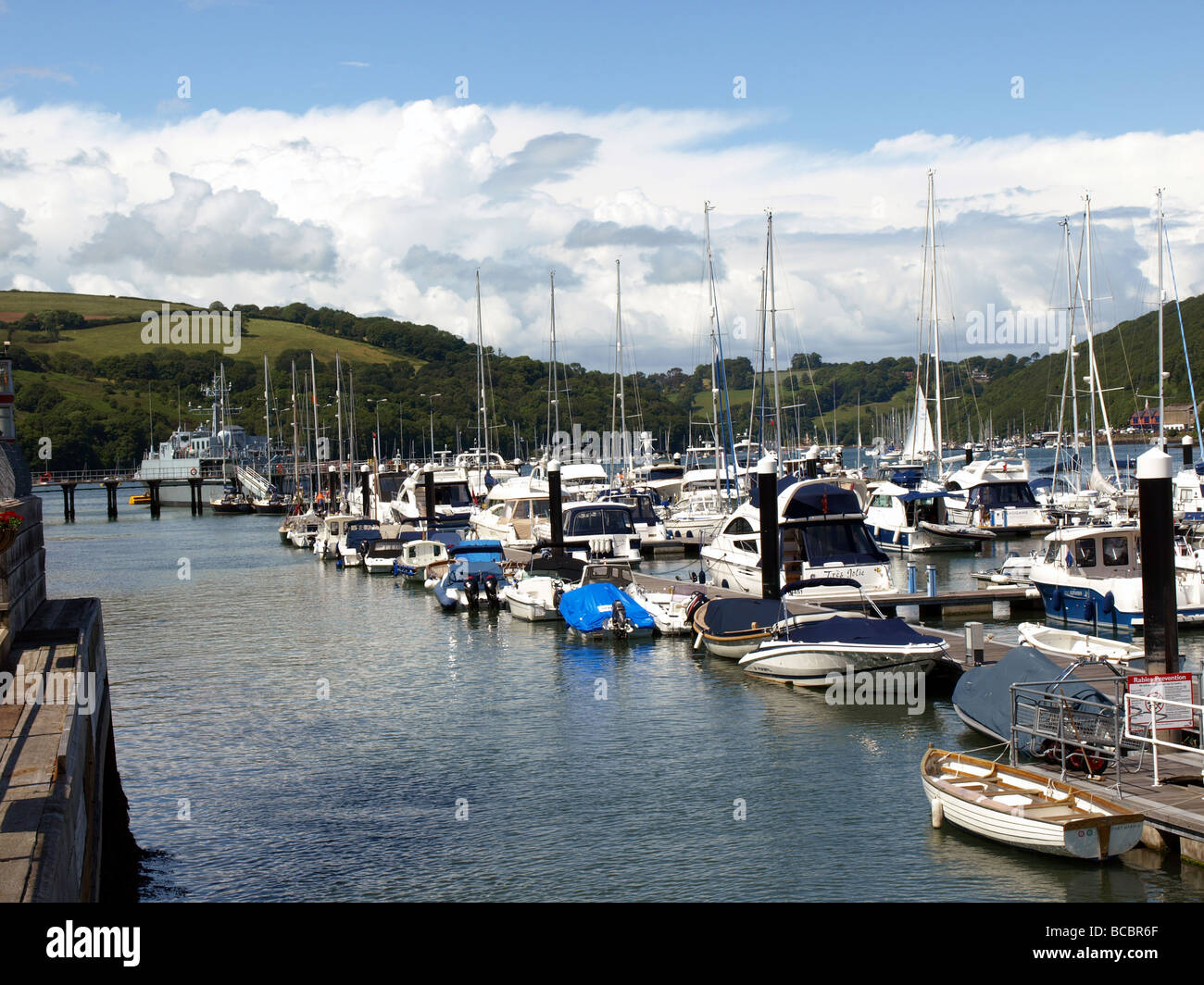 The marina at Dartmouth,Devon Stock Photo - Alamy