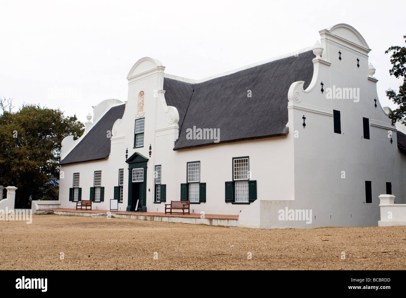 A traditional Cape Dutch homestead on a wine farm called ...