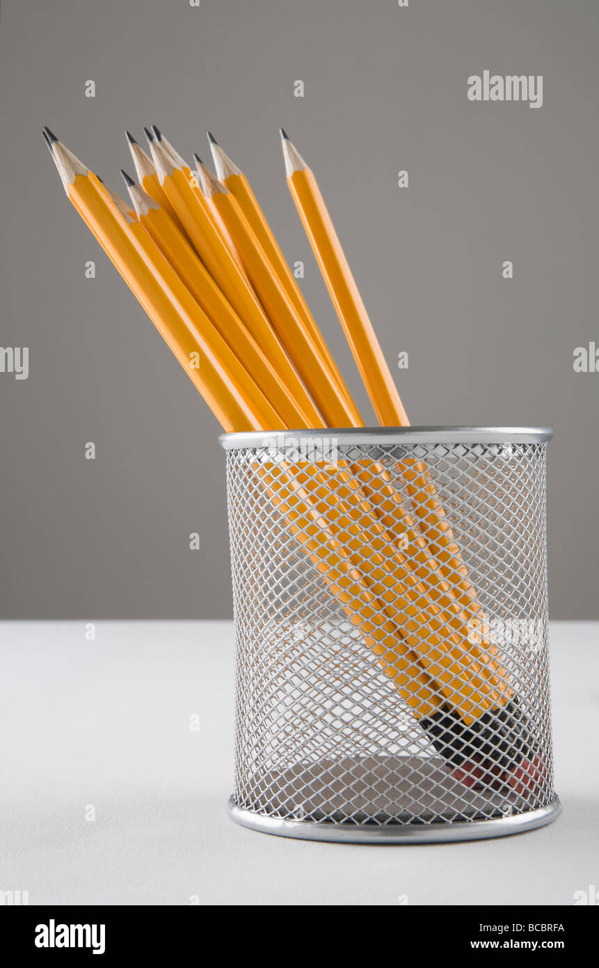 Pencil Pot High Resolution Stock Photography and Images - Alamy