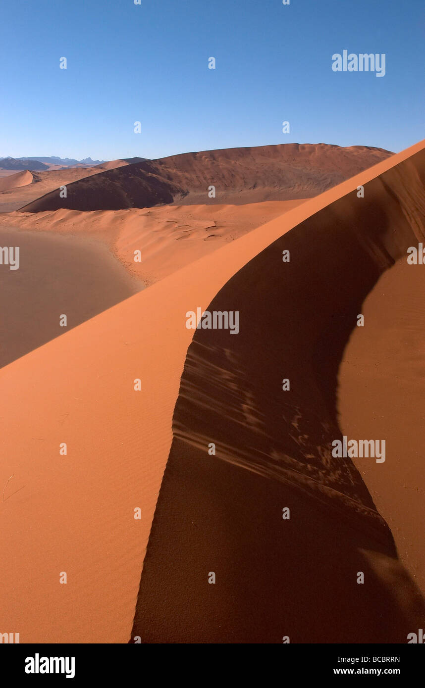 Sand dunes namibian desert hi-res stock photography and images - Alamy