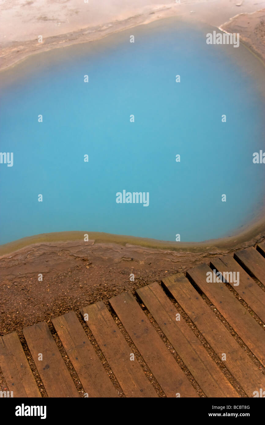 hot geothermal Geysir pool Stock Photo - Alamy