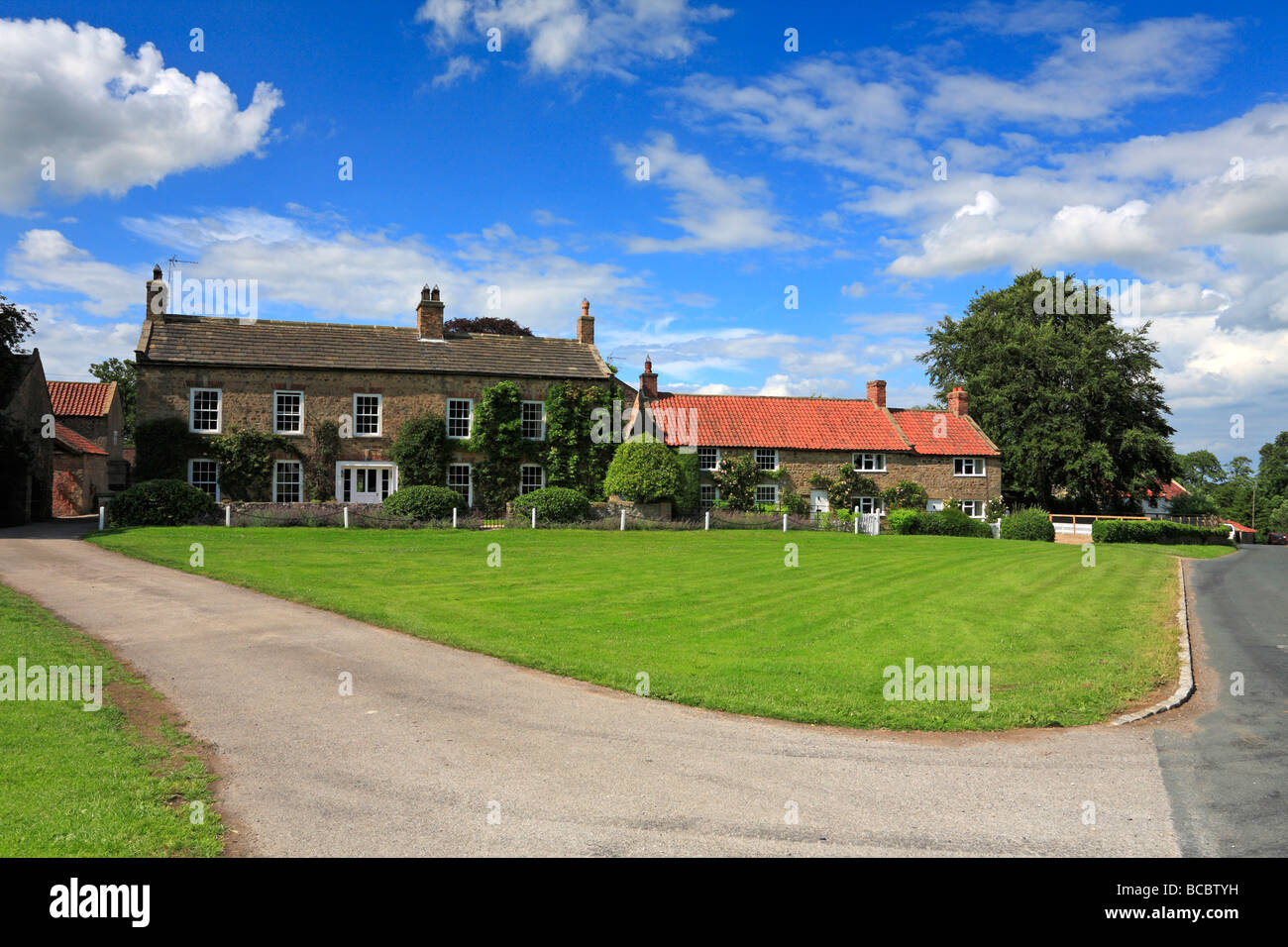 Crakehall village near Bedale, North Yorkshire, England, UK Stock Photo ...