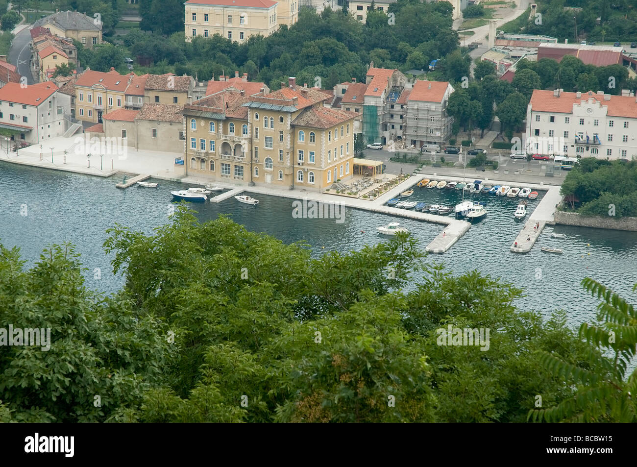 panoramic view of Bekar, Croatia Stock Photo - Alamy