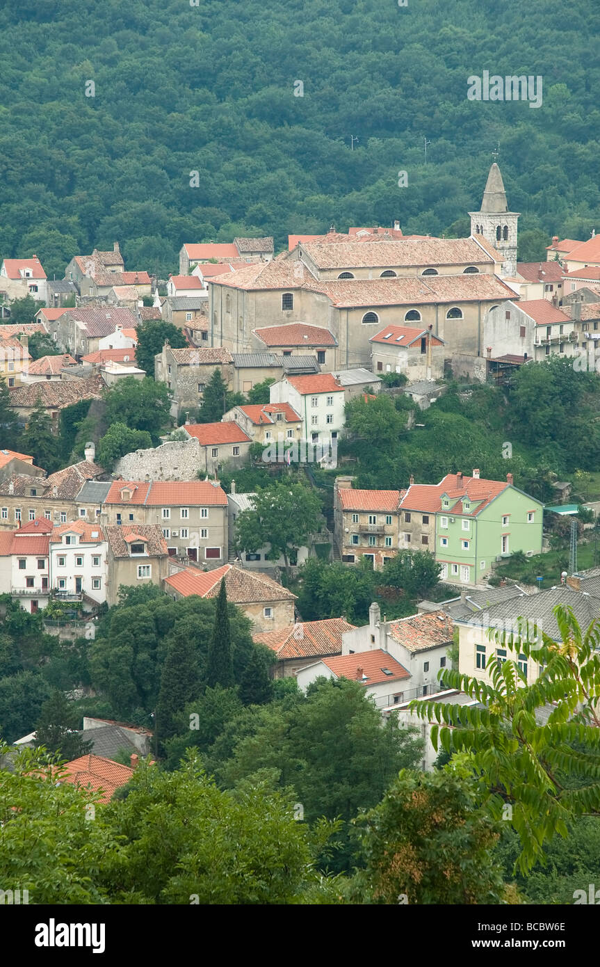 panoramic view of Bekar, Croatia Stock Photo - Alamy