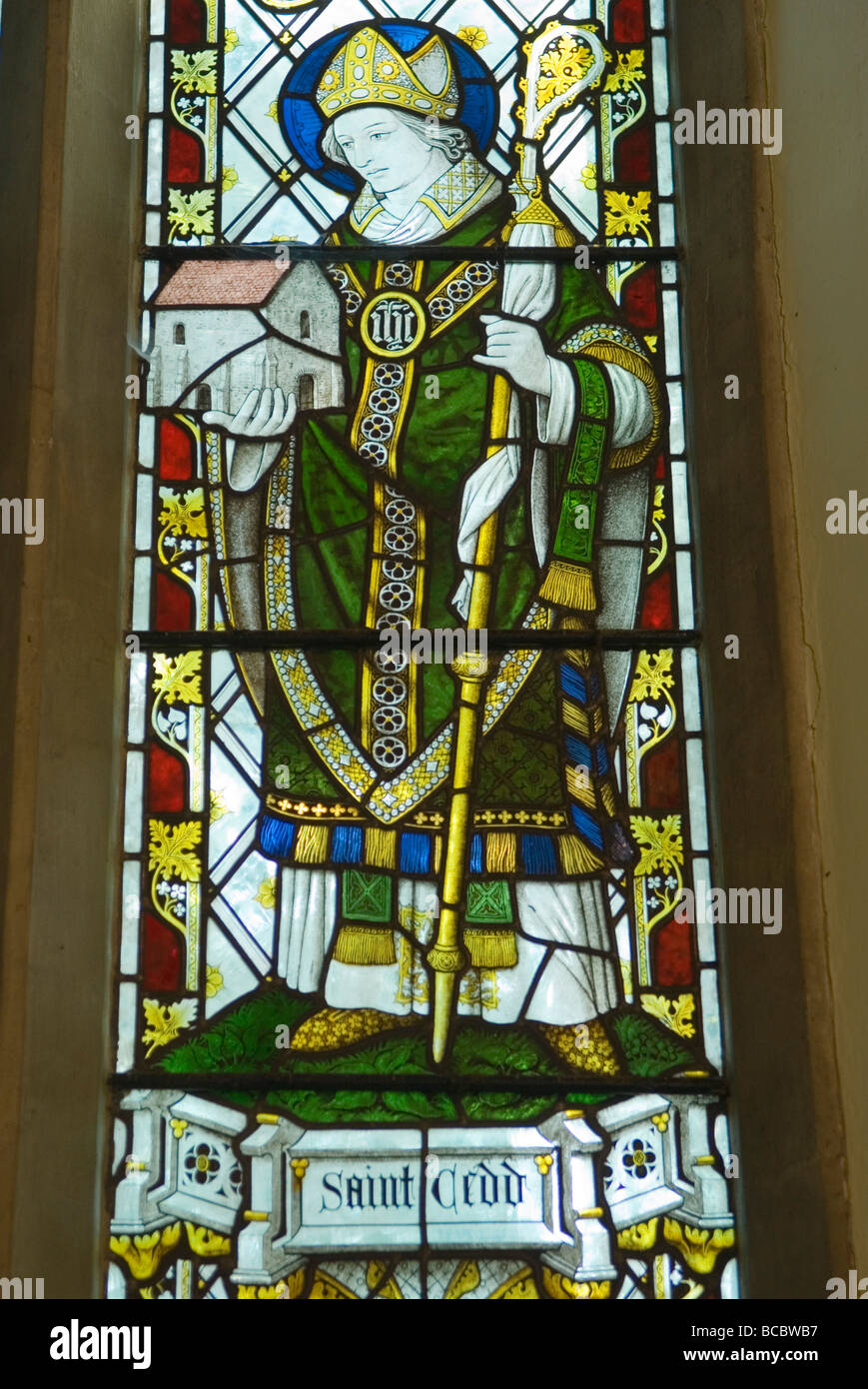 St Cedd Saint Cedd Church of St Thomas Bradwell on Sea Essex England ...