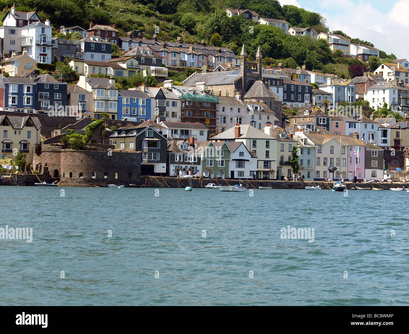 The old castle and quay at Dartmouth,Devon Stock Photo - Alamy