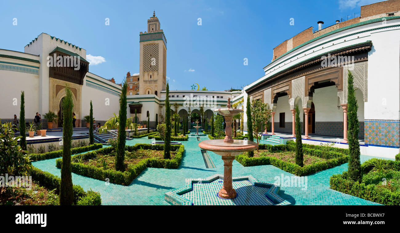 France, Paris, the Great Mosque of Paris Stock Photo - Alamy
