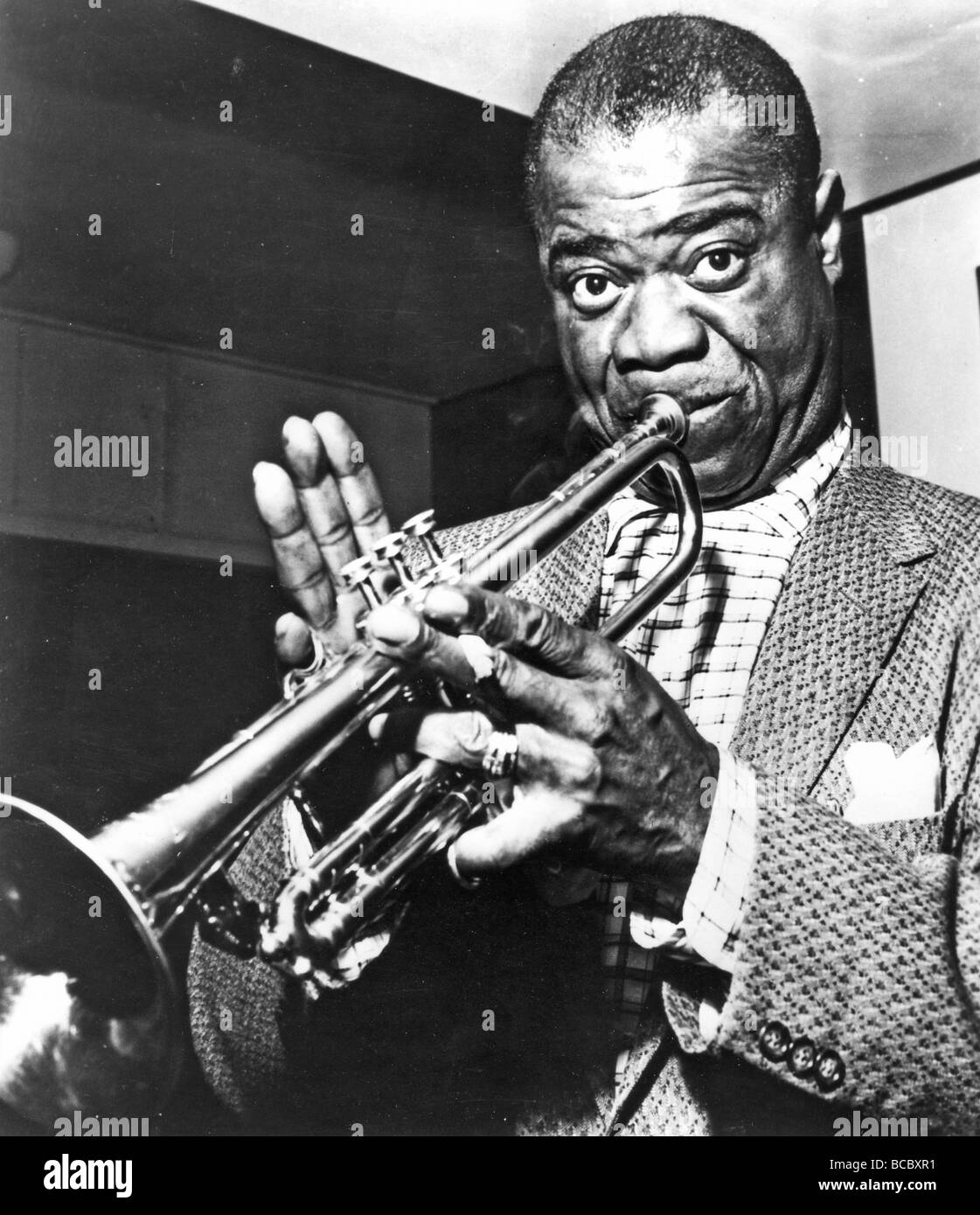LOUIS ARMSTRONG - US jazz musician in December 1960 Stock Photo - Alamy