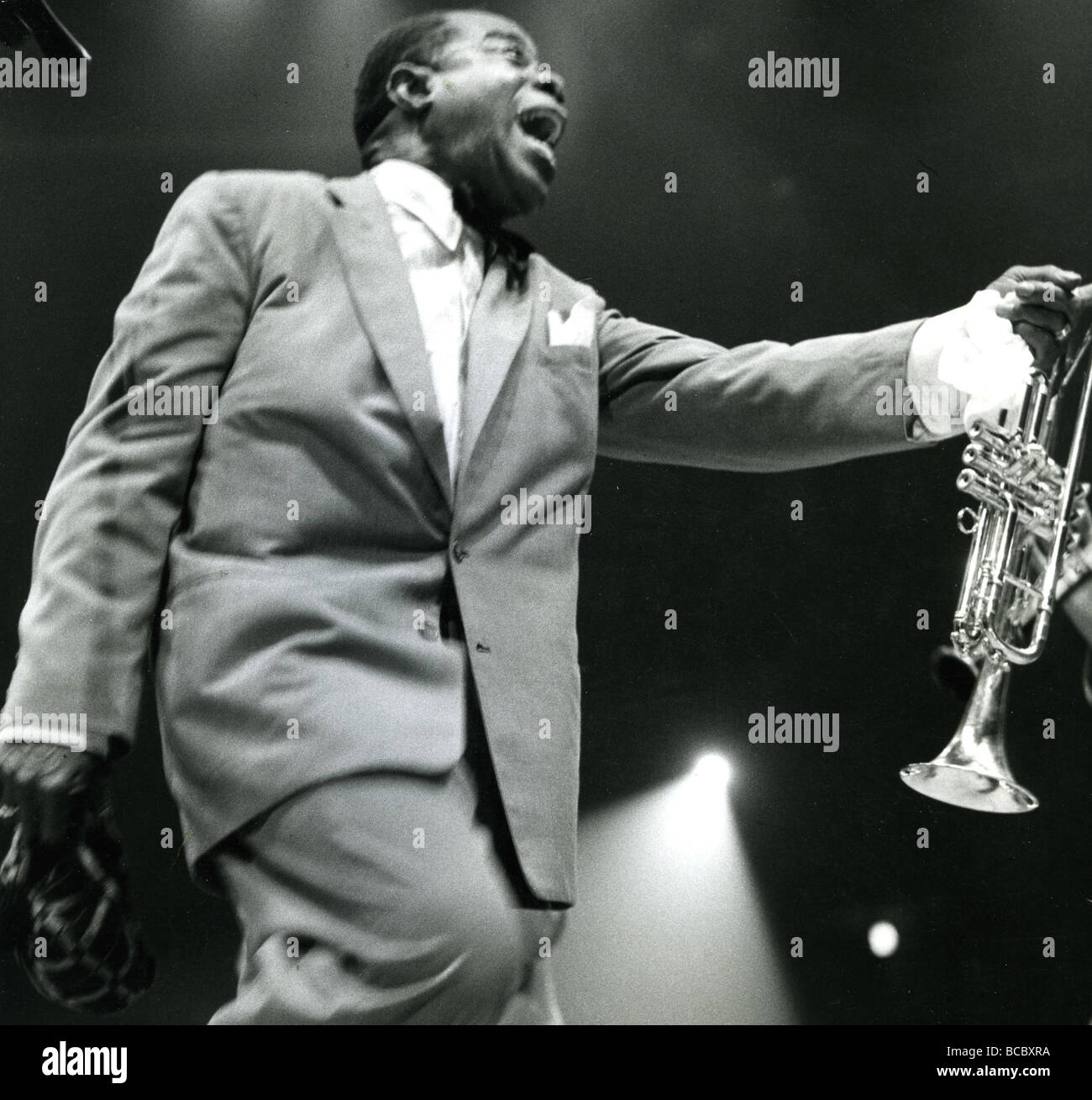 LOUIS ARMSTRONG - US jazz musician Stock Photo - Alamy