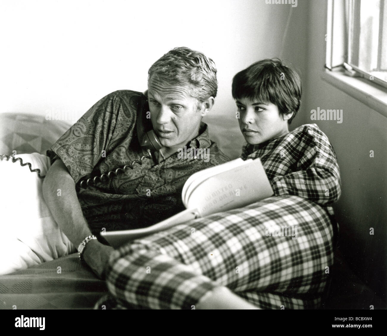 Steve McQueen Et Neile Adams