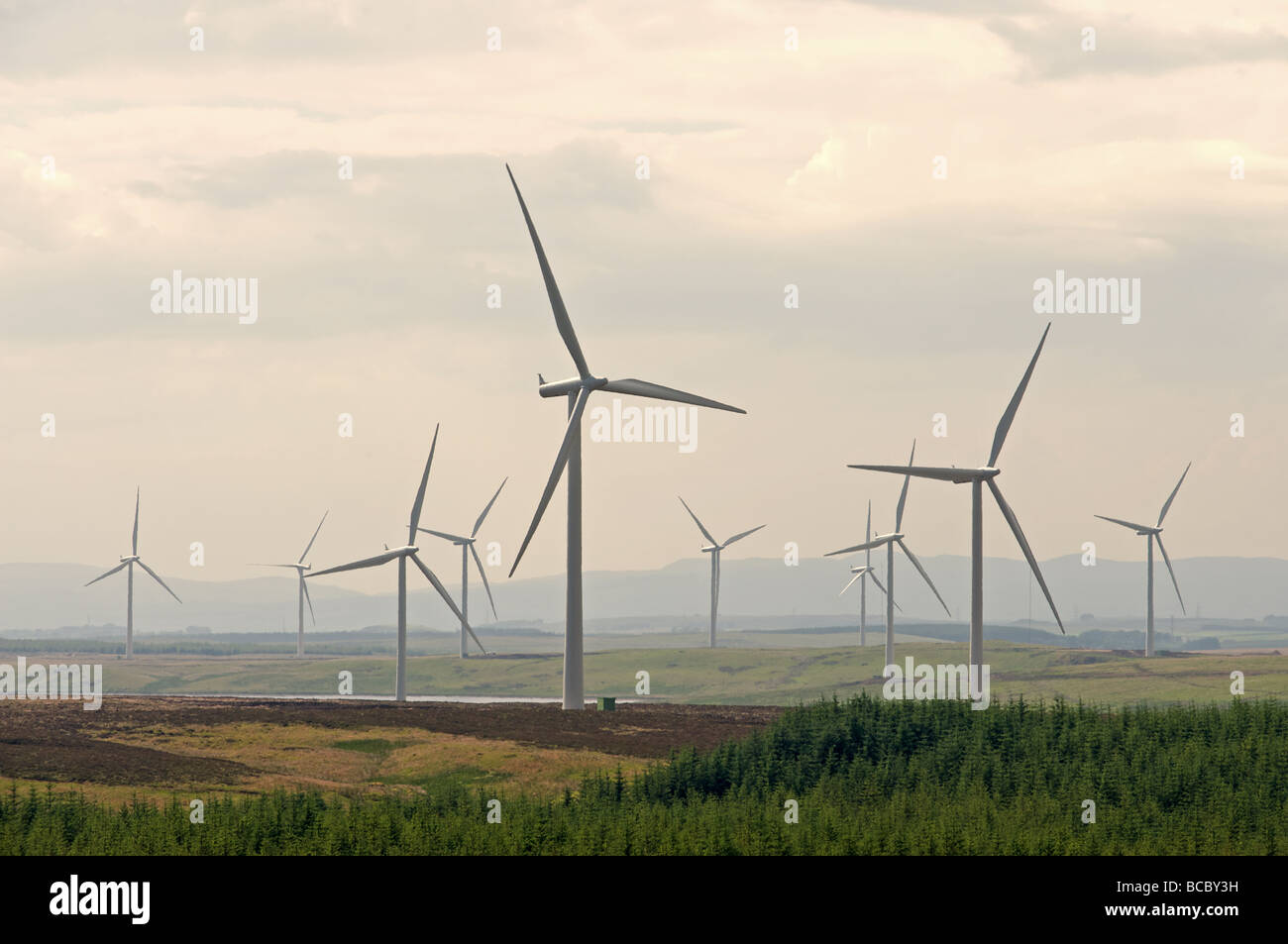 Large scale wind turbines hi-res stock photography and images - Alamy