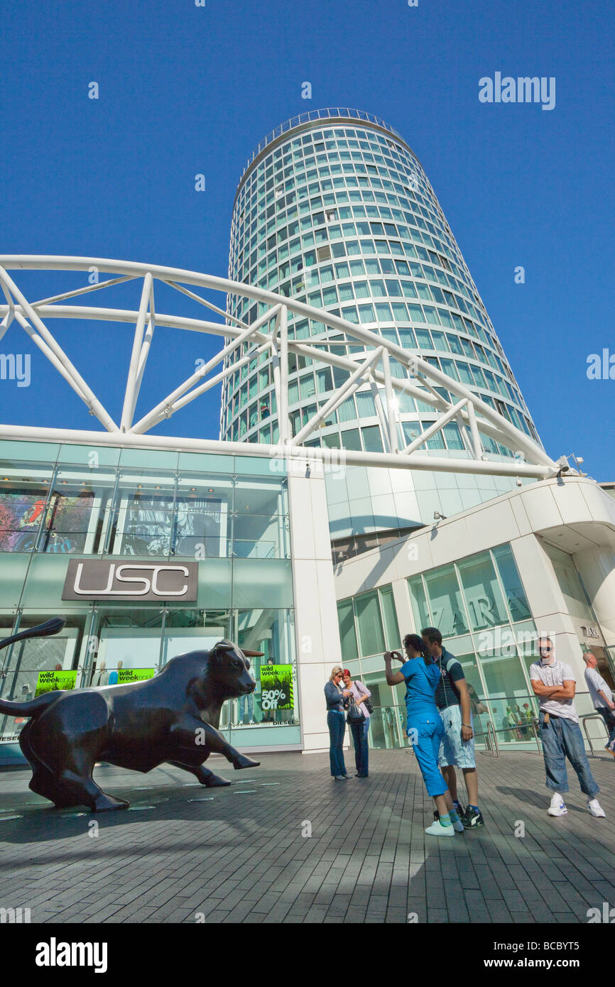 City centre bull ring hi-res stock photography and images - Alamy