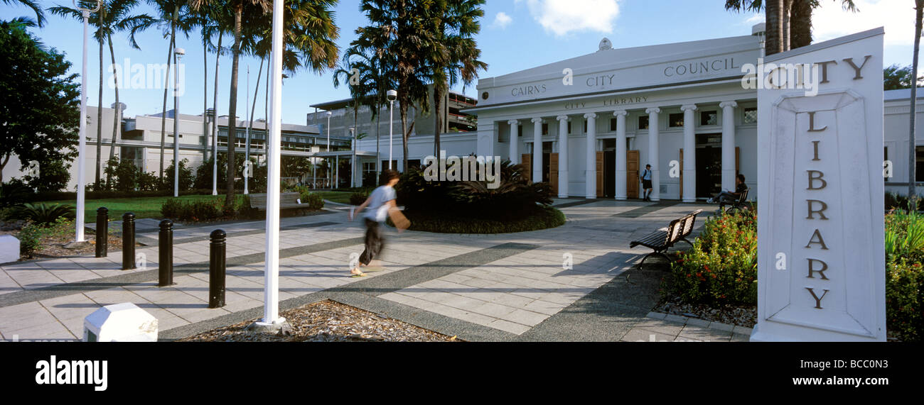 Australia, Queensland, Cairns, the museum and library Stock Photo - Alamy