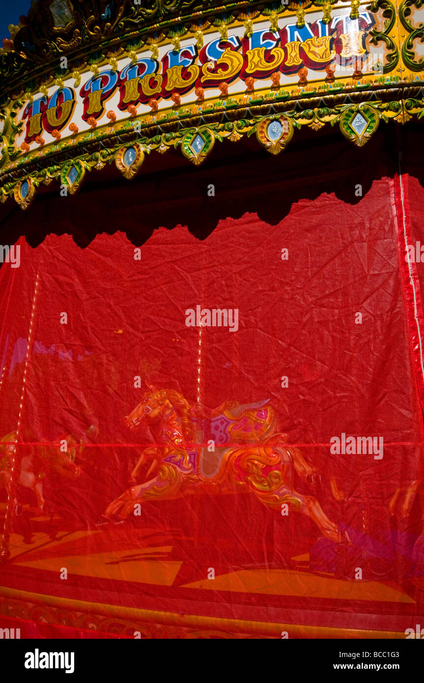 Fairground ride carousel hi-res stock photography and images - Alamy