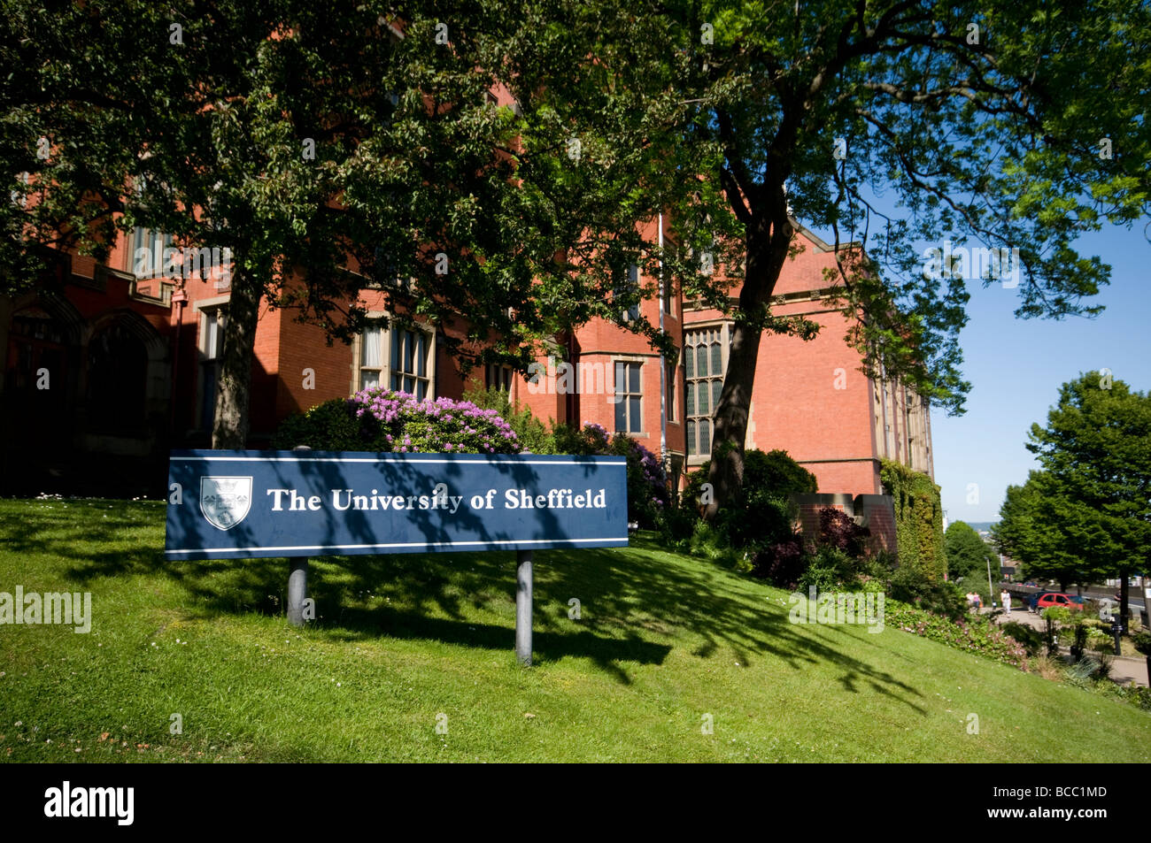 University of Sheffield ,Firth Court ,South Yorkshire England Stock ...