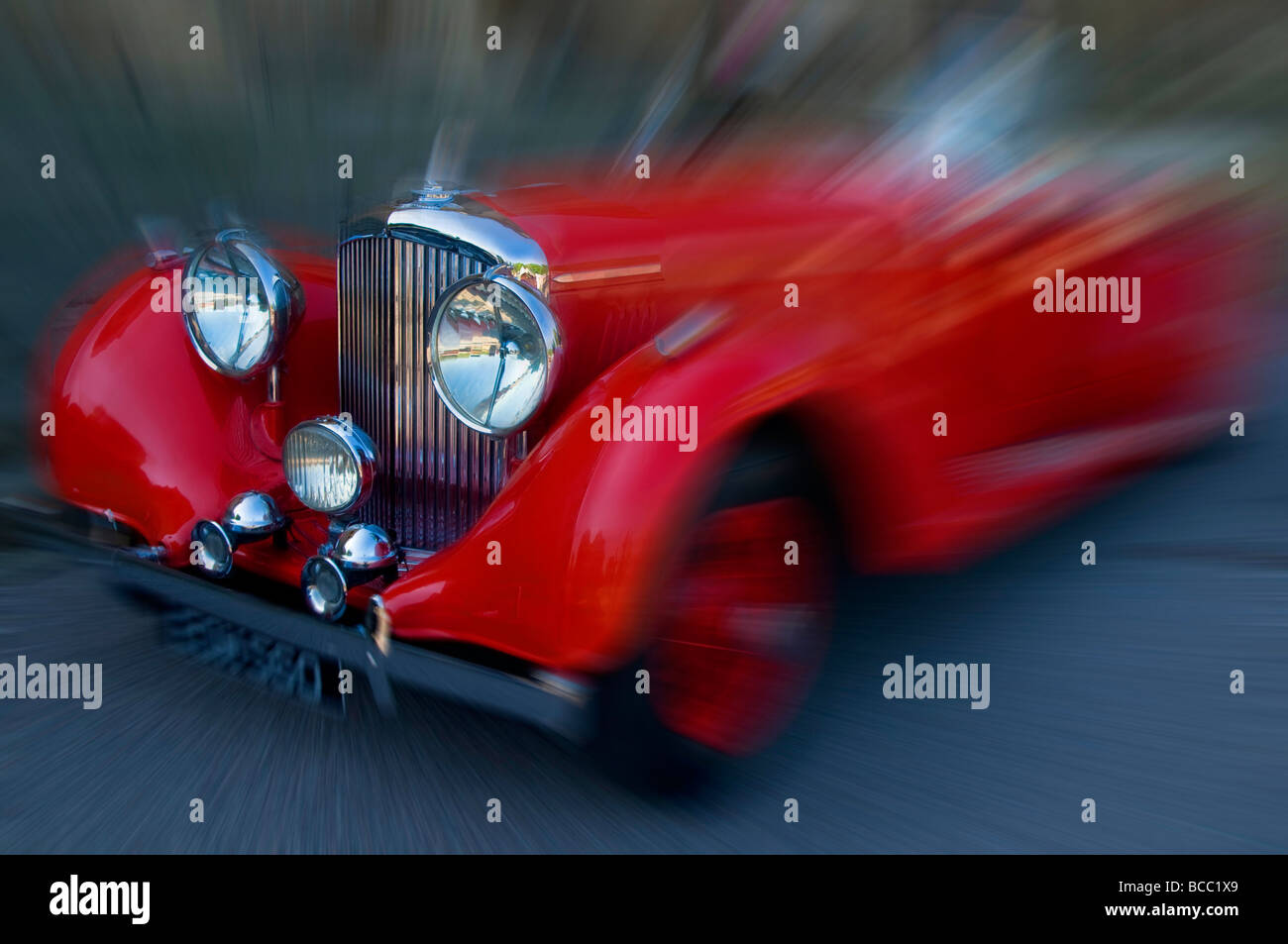 Classic/vintage cars on display to the public Sheffield South Yorkshire ...