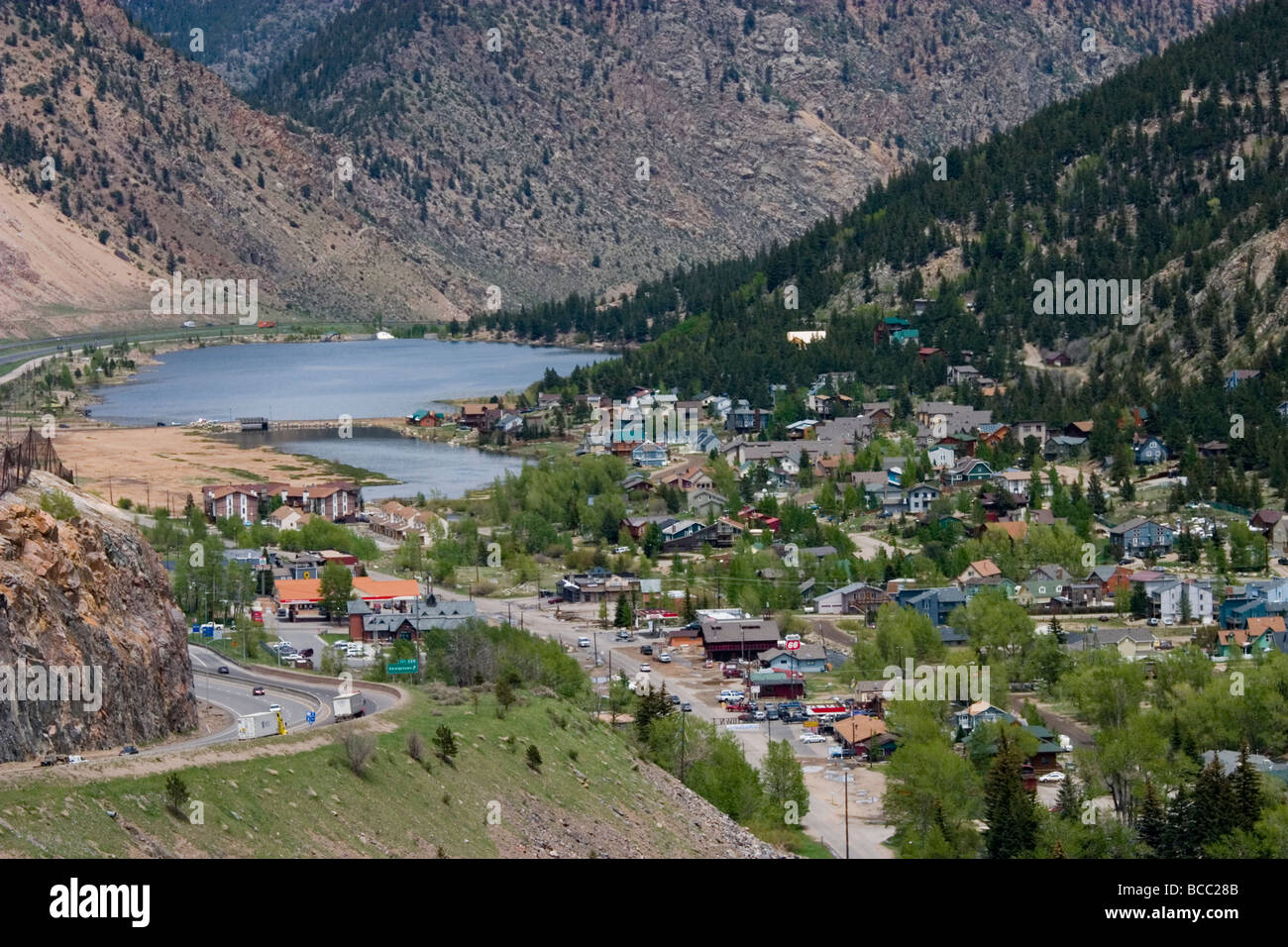 Aerial view of Georgetown Colorado Stock Photo: 24851467 - Alamy Aerial view of Georgetown Colorado Stock Photo: 24851467 - Alamy