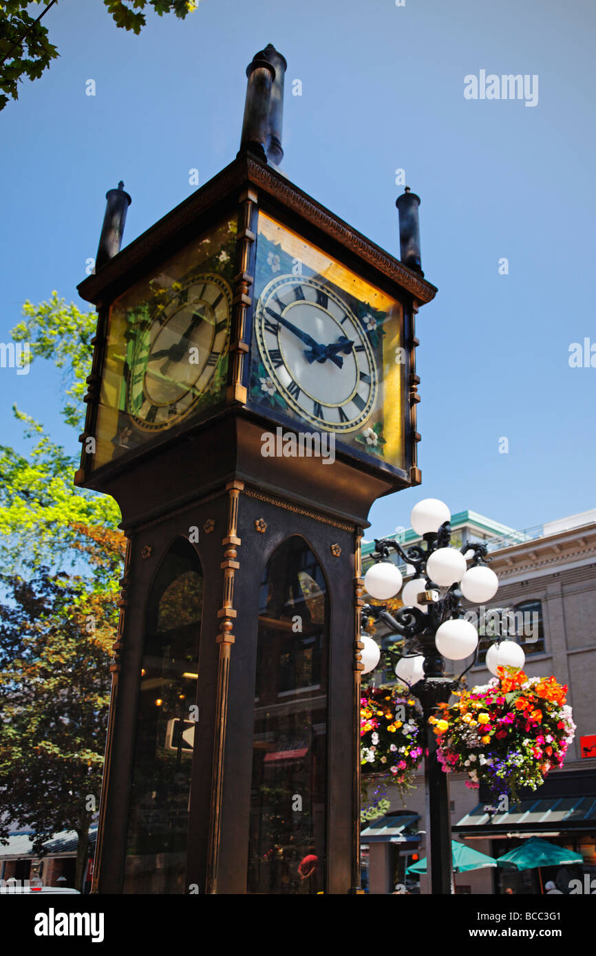 Steam clock in Gastown Vancouver City Canada North America Stock Photo ...