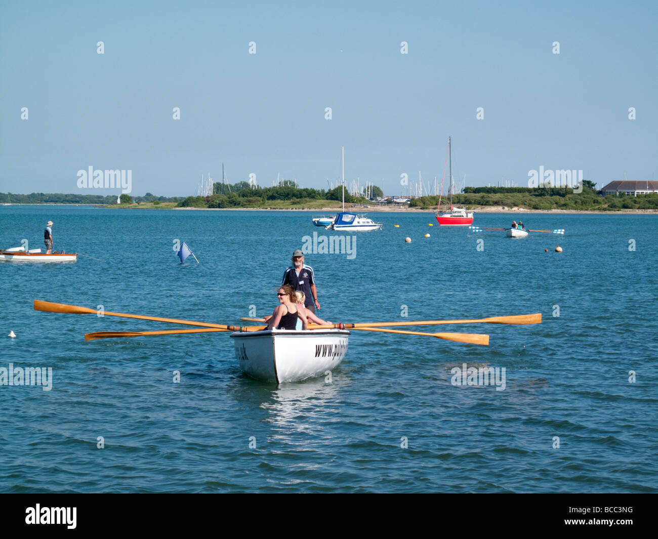 Life on the water in Langstone harbour Stock Photo - Alamy