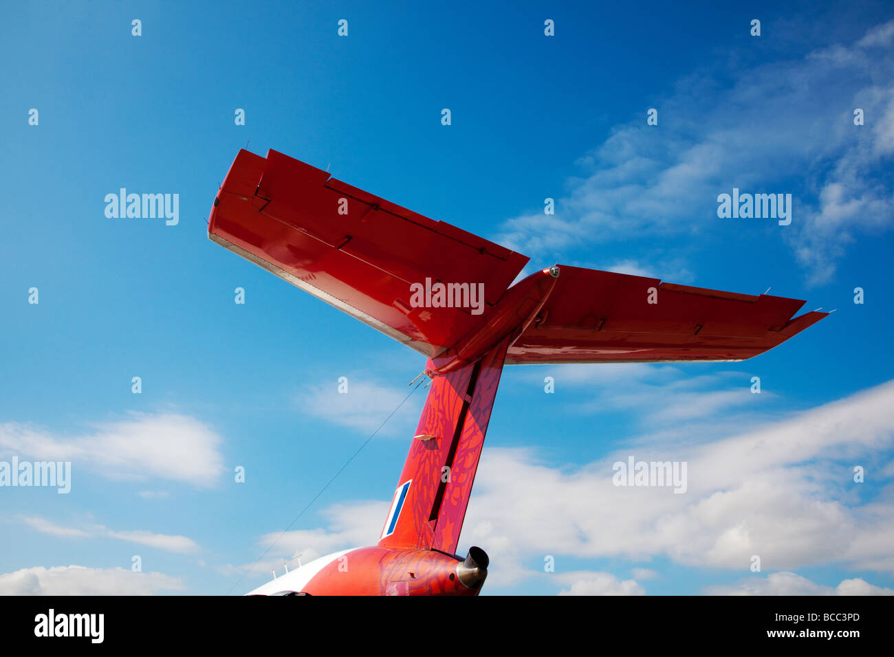 Military Aircraft and Propellers at an airfield in England Stock Photo ...