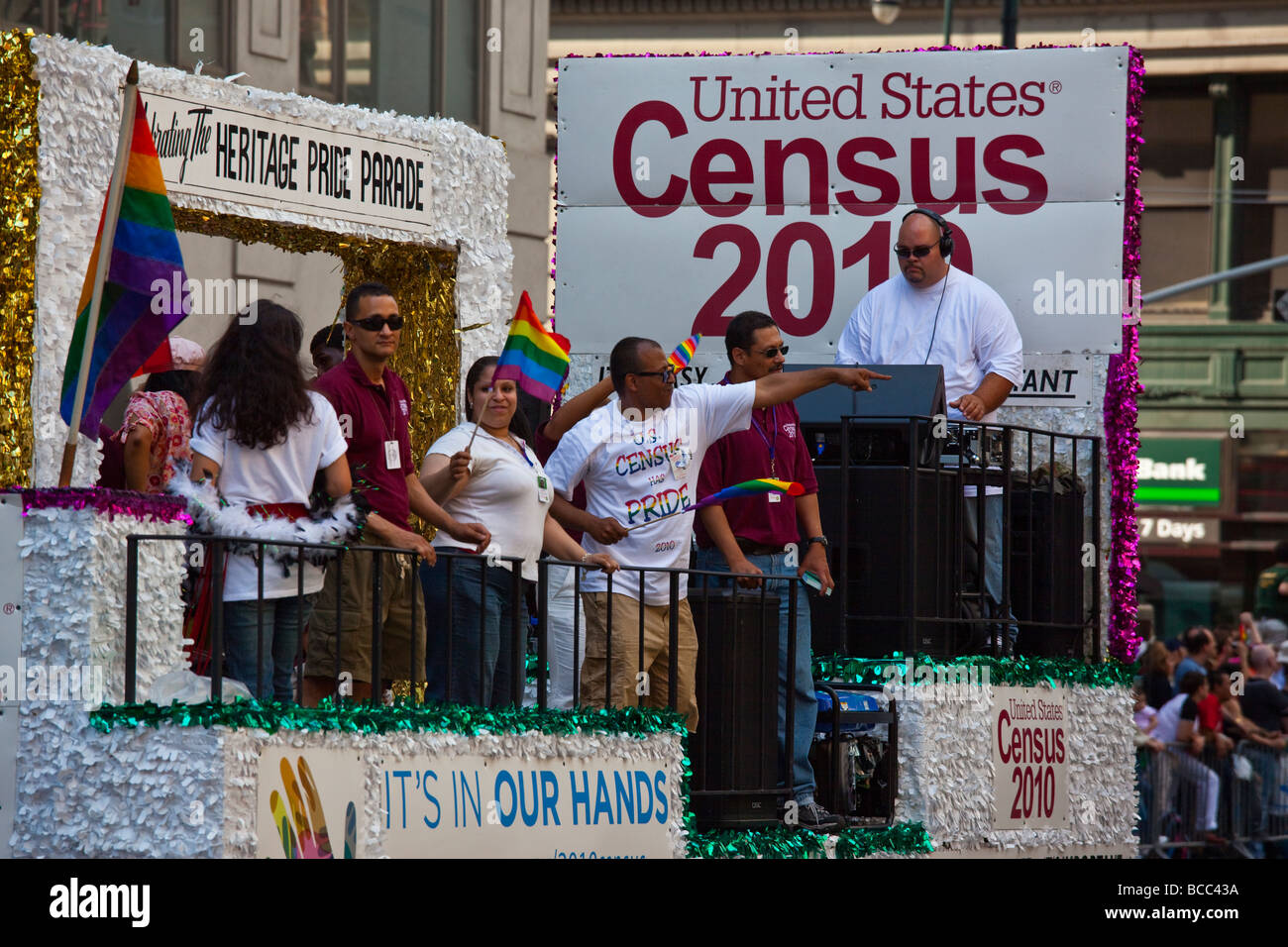 Pride parade float hi-res stock photography and images - Alamy