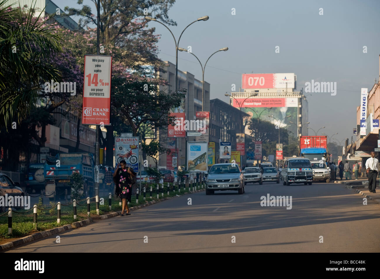 streets of kampala uganda Stock Photo - Alamy