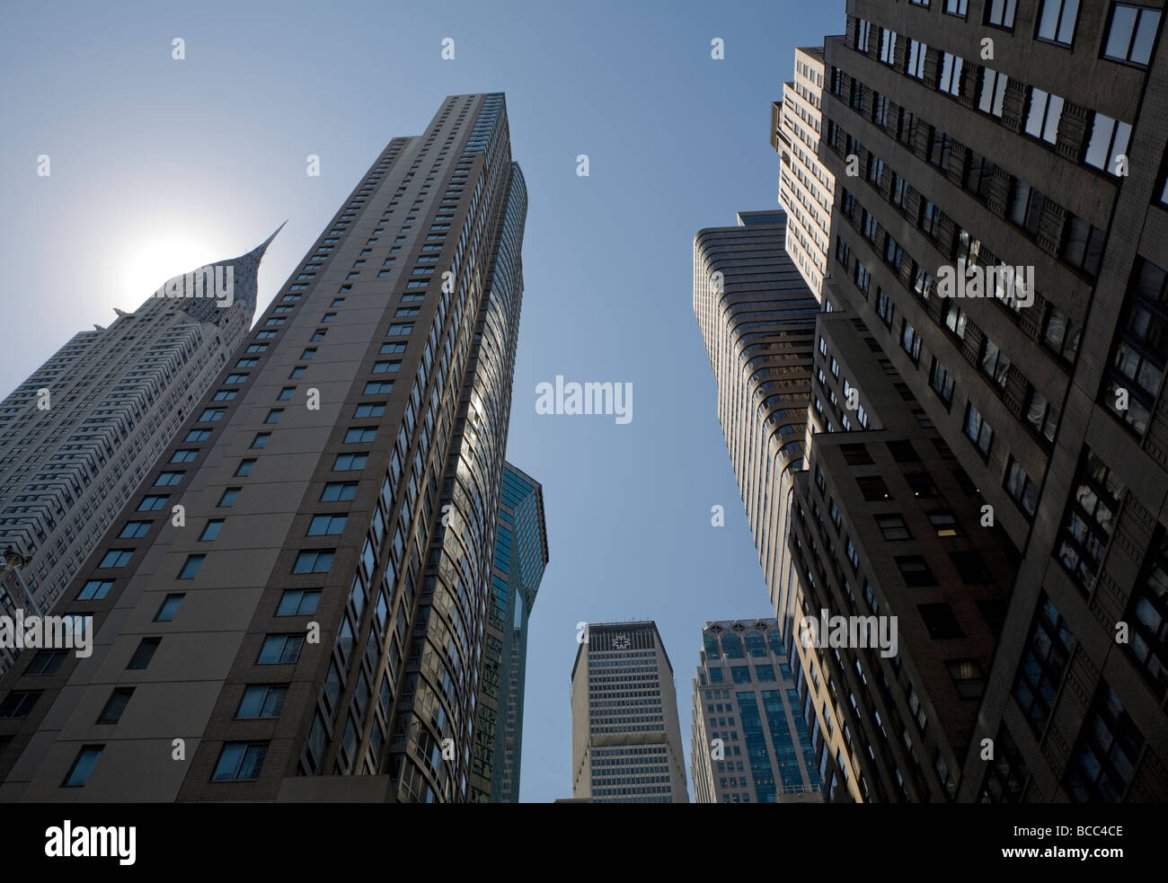 Modern office buildings in New York Stock Photo - Alamy