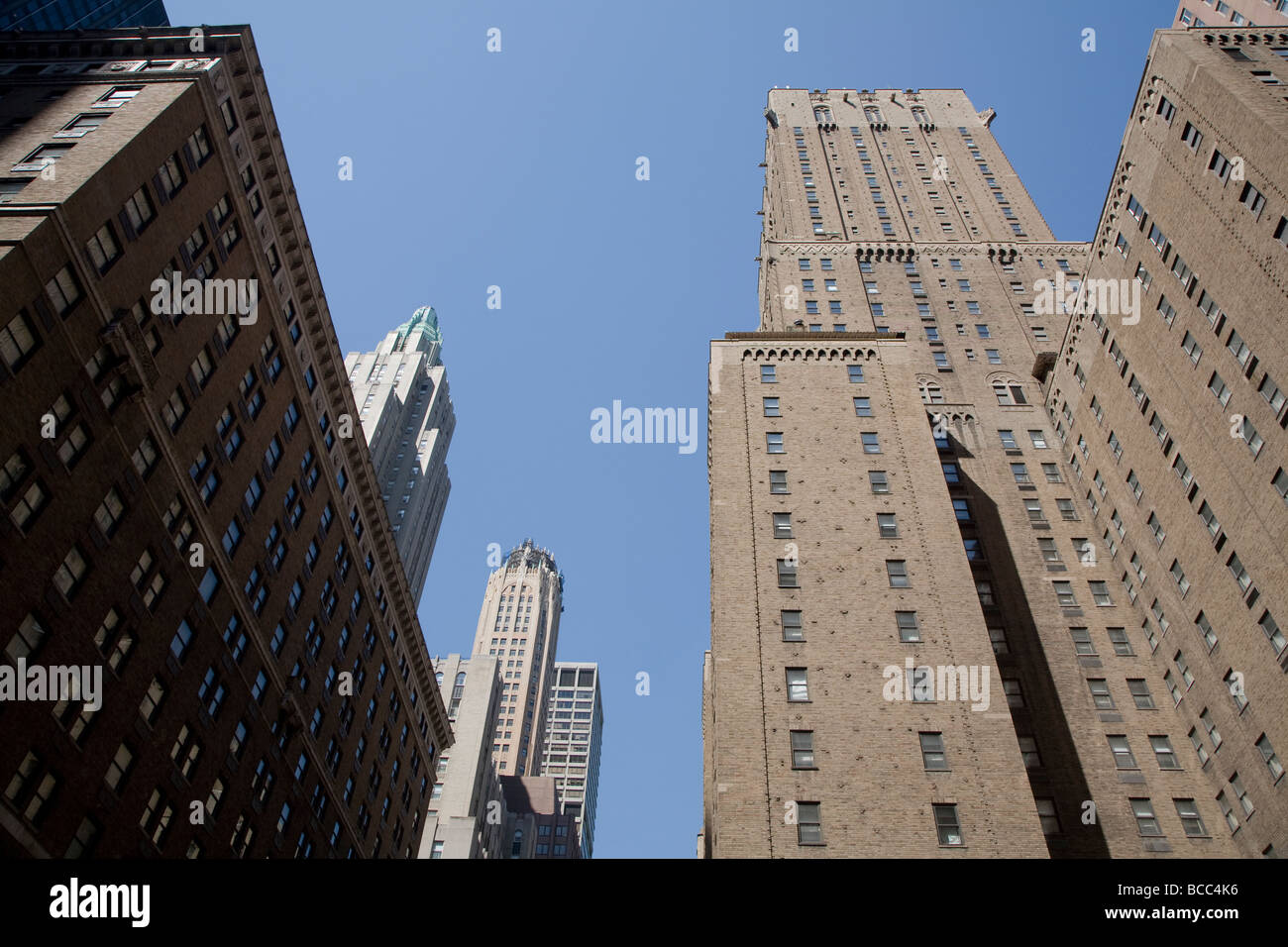 Modern office buildings in New York Stock Photo - Alamy