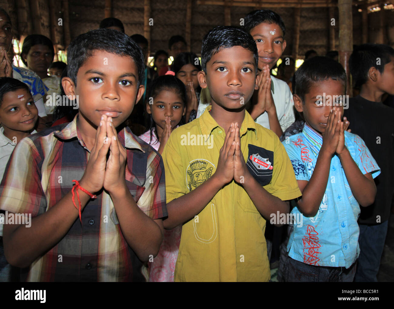 Children being sponsored through a charity called the Ted Foundation by ...