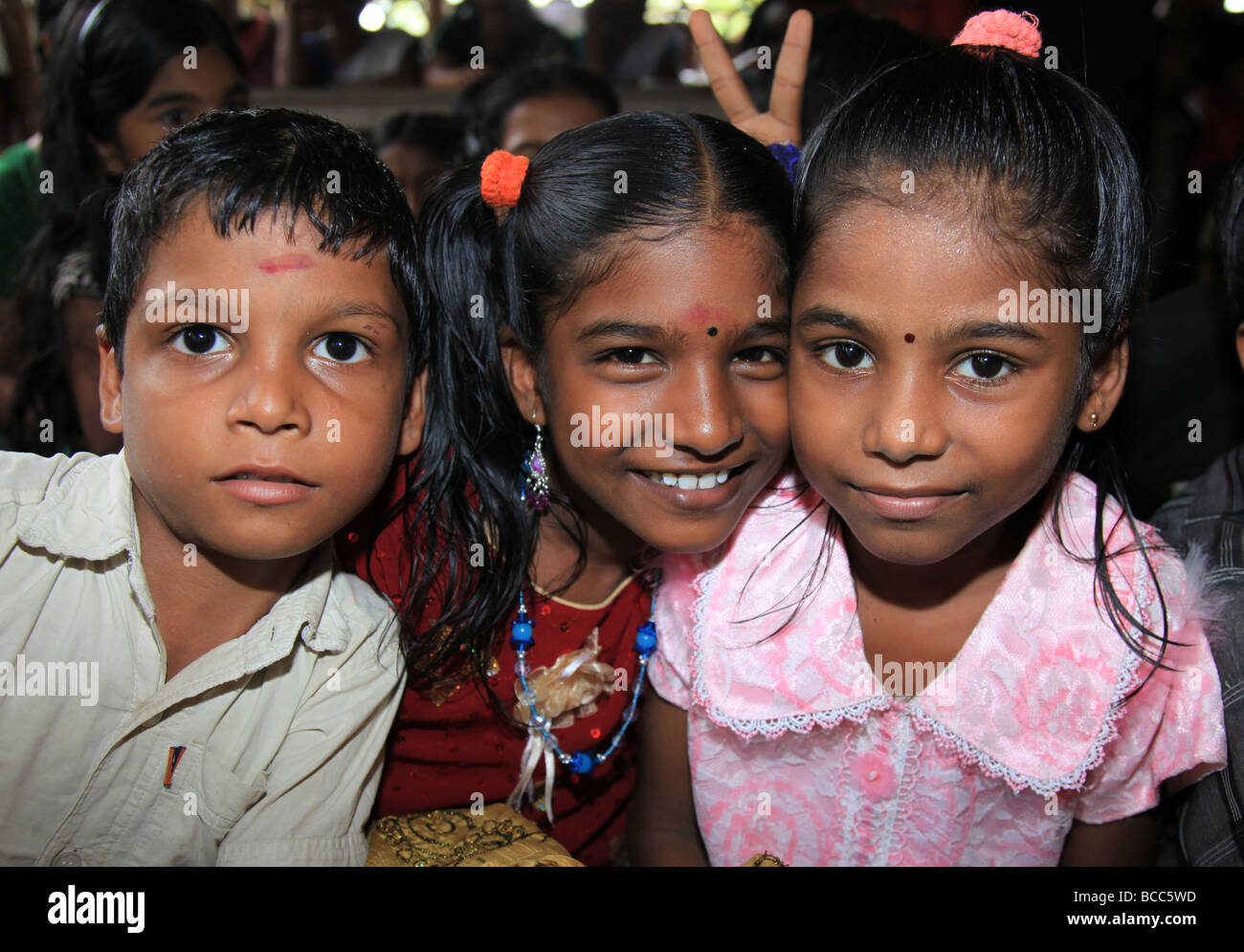 Children being sponsored through a charity called the Ted Foundation by ...