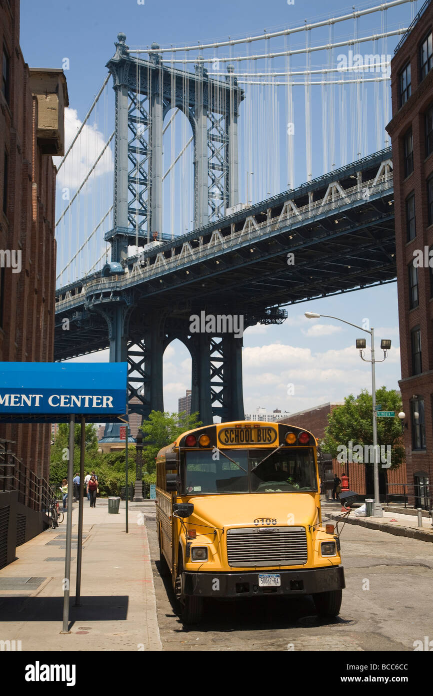 View of a school bus Stock Photo - Alamy