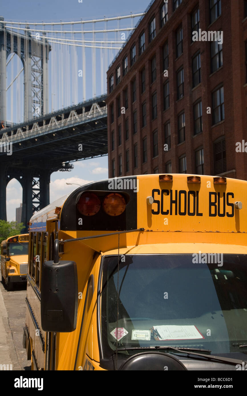 View of a school bus Stock Photo - Alamy