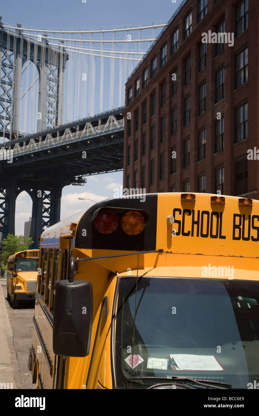 View of a school bus Stock Photo - Alamy