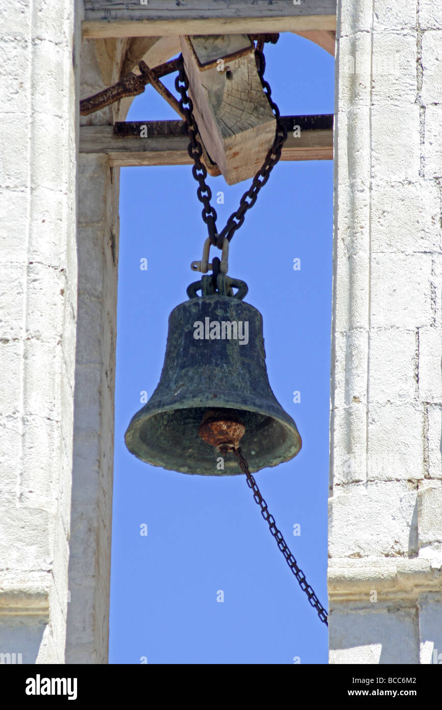Karaman Village Church Bell Stock Photo - Alamy