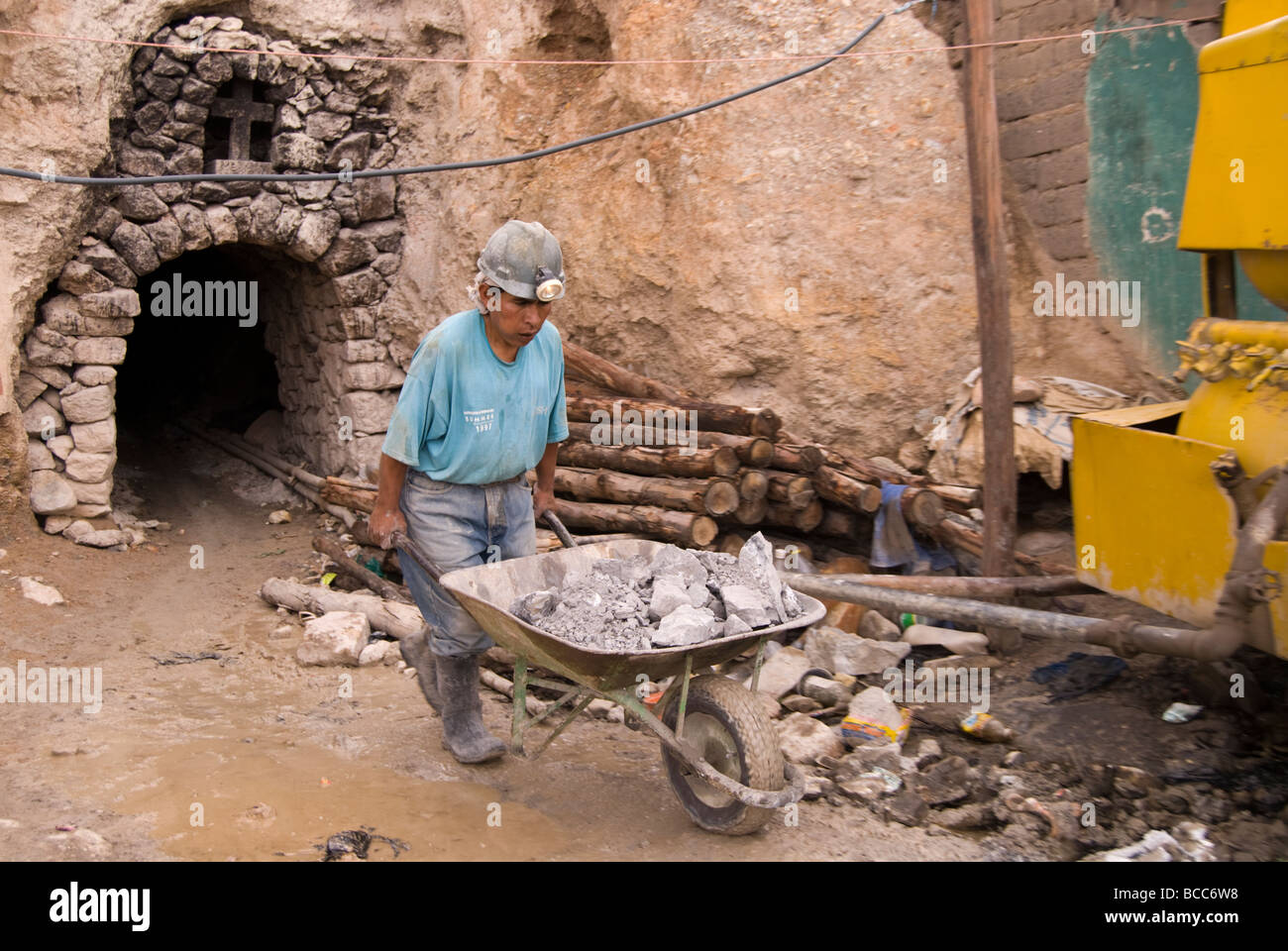 Miner in Cerro Rico Stock Photo - Alamy