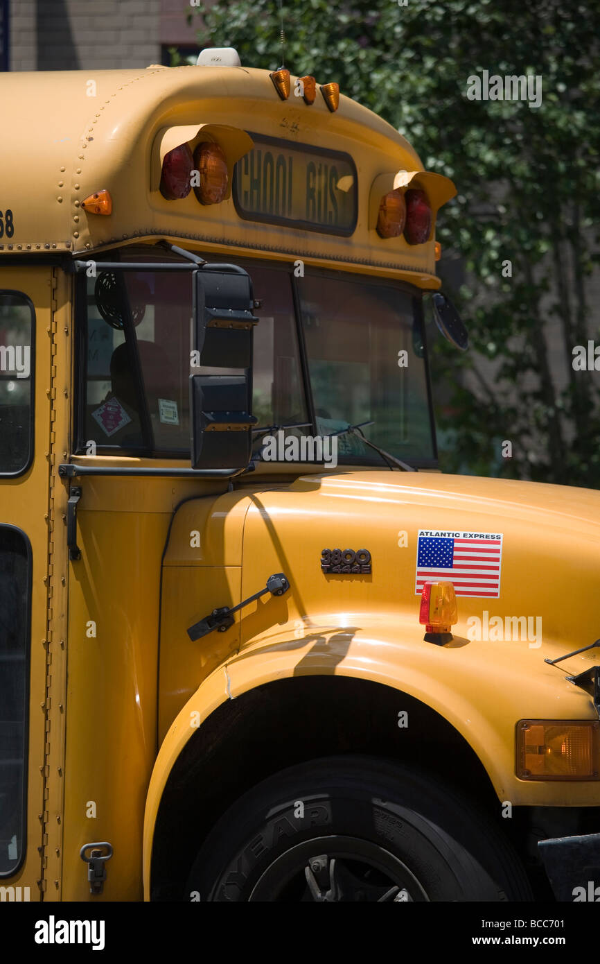 View of a school bus Stock Photo - Alamy