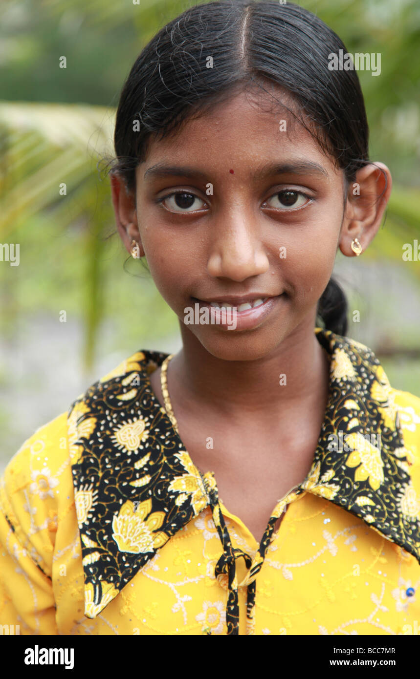 Portrait of an Indian Child Stock Photo - Alamy