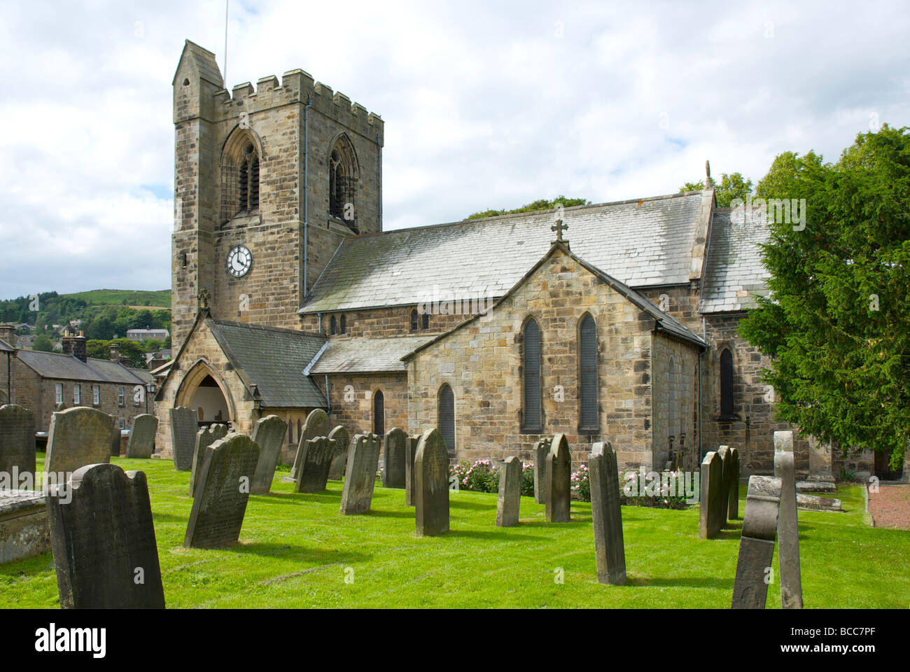 All Saints Church, Rothbury, Coquetdale, Northumberland, England UK ...