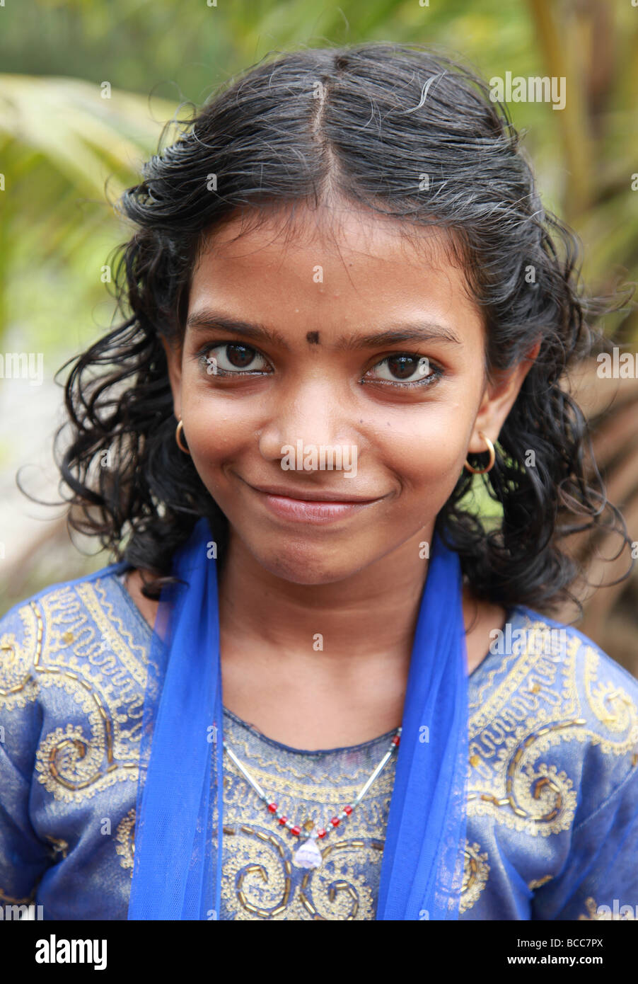Portrait of an Indian Child Stock Photo - Alamy