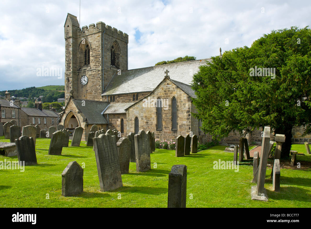 All Saints Church, Rothbury, Coquetdale, Northumberland, England UK ...