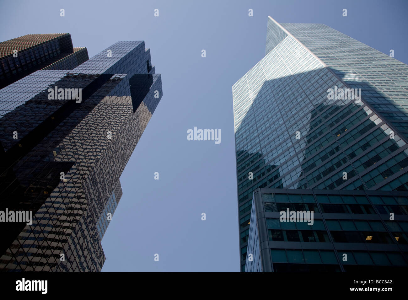 Modern office buildings in New York Stock Photo - Alamy