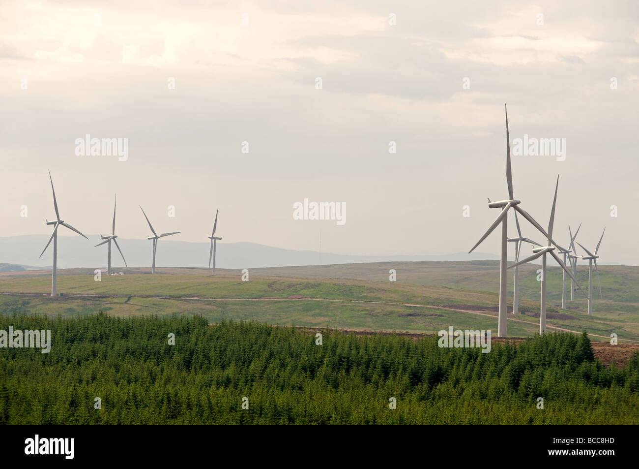 Wind farm, Scotland Stock Photo - Alamy