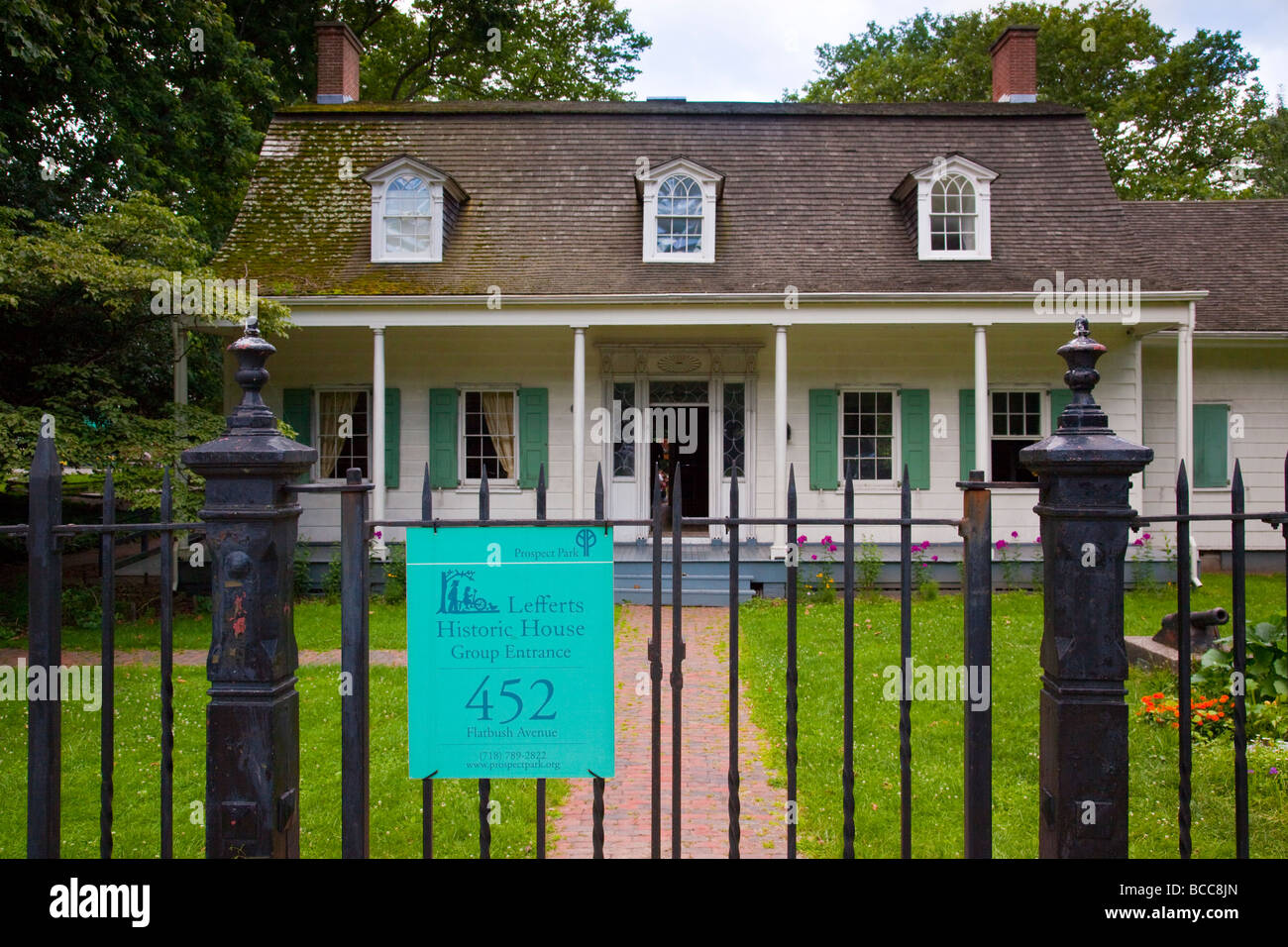 Lefferts House in Prospect Park in Brooklyn New York Stock Photo - Alamy