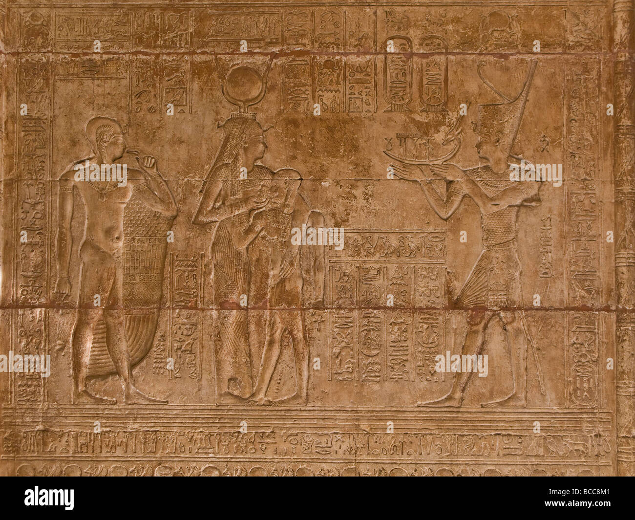 Pharaonic Stone Panel in Hilton Hotel in Cairo Stock Photo - Alamy