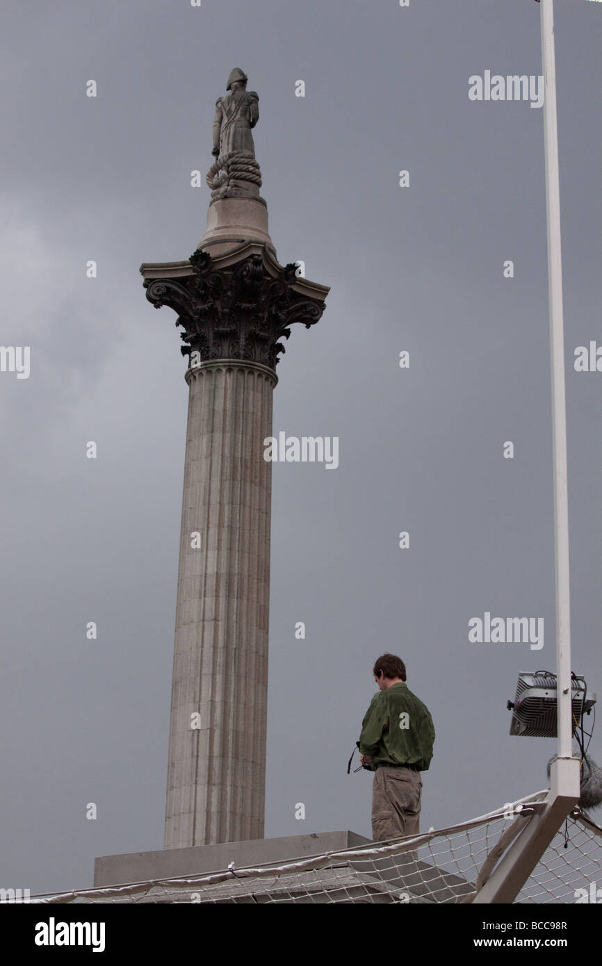 Antony Gormley's Fourth Plinth Stock Photo - Alamy