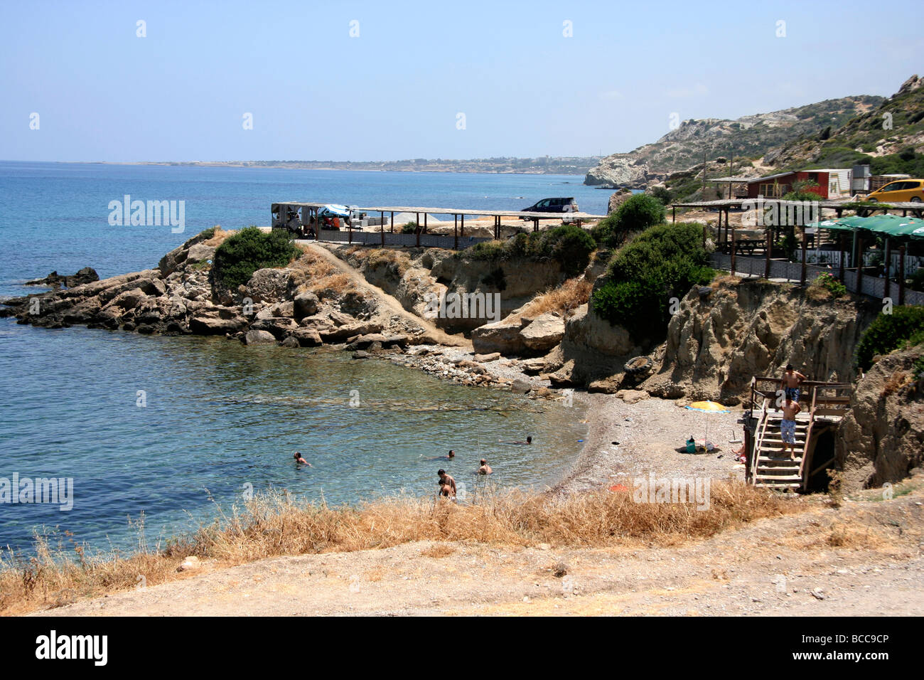 Horseshoe Bay near Kayalar Lapta North Cyprus Stock Photo - Alamy