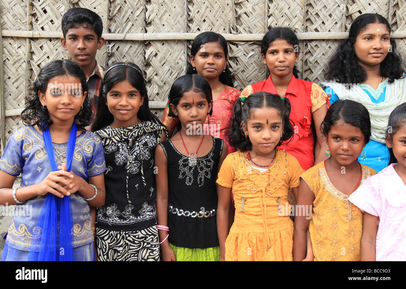 Children being sponsored through a charity called the Ted Foundation by ...